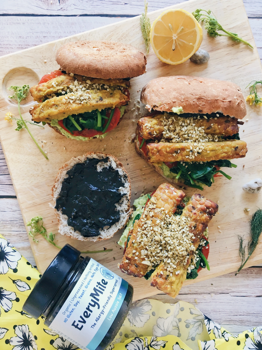 BREKKIE BURGER WITH EVERYMITE – EveryOrganics