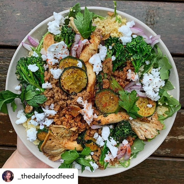 MEDITERRANEAN SPICED TVP BOWL – EveryOrganics